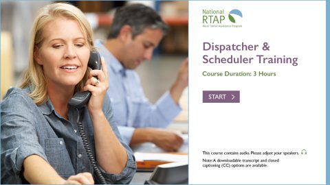 National RTAP Dispatcher and Scheduler Training - Skye Interactive